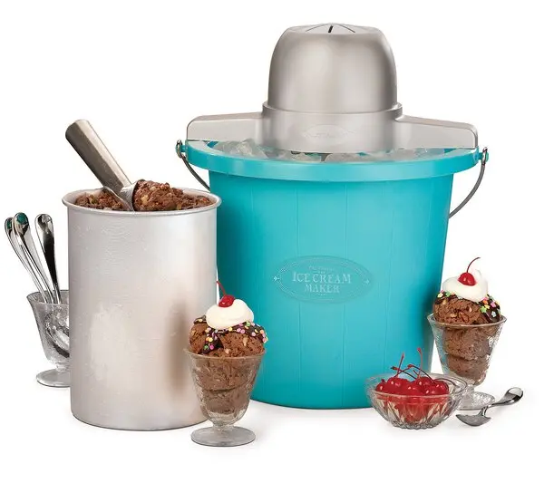 NOSTALGIA 4-qt Electric Ice Cream Maker - One-color