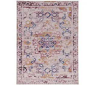 LINON Home Jax Washable 3'x5' Non-slip Decorati E Rug - One-color