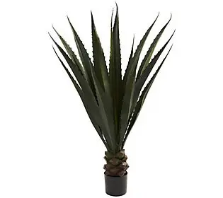 NEARLY NATURAL 52' Giant Agave Plant By - One-color