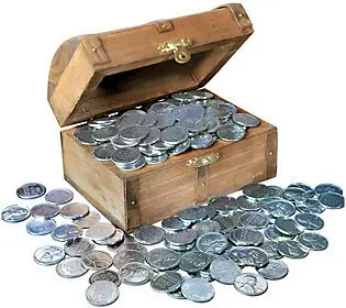 AMERICAN COIN TREASURES Treasure Chest Of 1943 Lincoln Steel Pennies - One-color