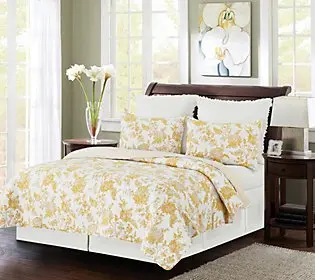 VALERIE PARR HILL Miriam 3-piece Cotton Full/queen Quilt Set V Alerie - One-color