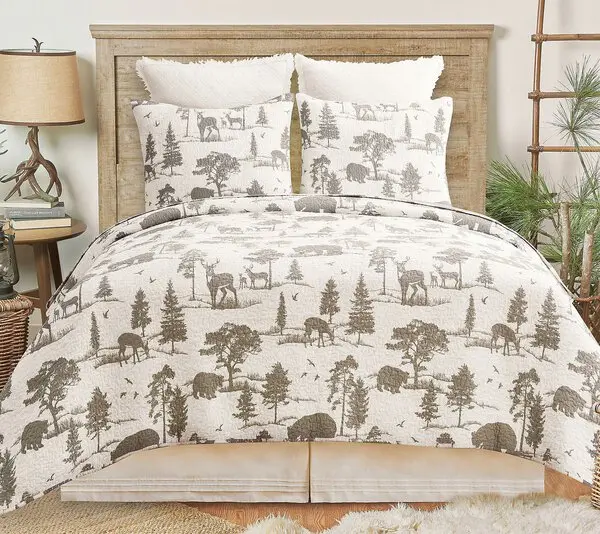 VALERIE PARR HILL Henderson Hideaway 3-piece King Quilt Set Va Lerie - One-color