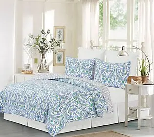 VALERIE PARR HILL Juliet 3-piece Cotton Full/queen Quilt Set V Alerie - One-color