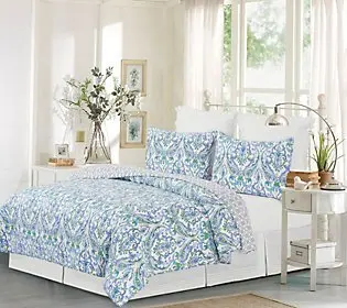 VALERIE PARR HILL Juliet 2-piece Cotton Twin Quilt Quilt Set V Alerie - One-color