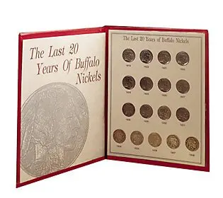 AMERICAN COIN TREASURES Last Twenty Years Of Buffalo Nickels - One-color