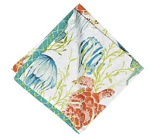 VALERIE PARR HILL 20' X 20' Paradise Sound Napkin Set Of 6 Val Erie - One-color