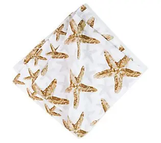 VALERIE PARR HILL 20' X 20' Sandbridge Stars Napkin Set Of 6 V Alerie - One-color