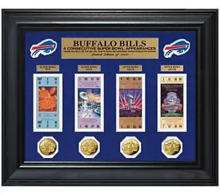 HIGHLAND MINT Buffalo Bills 4 Consecutive Sb Appearances Delu Xe Collection - One-color