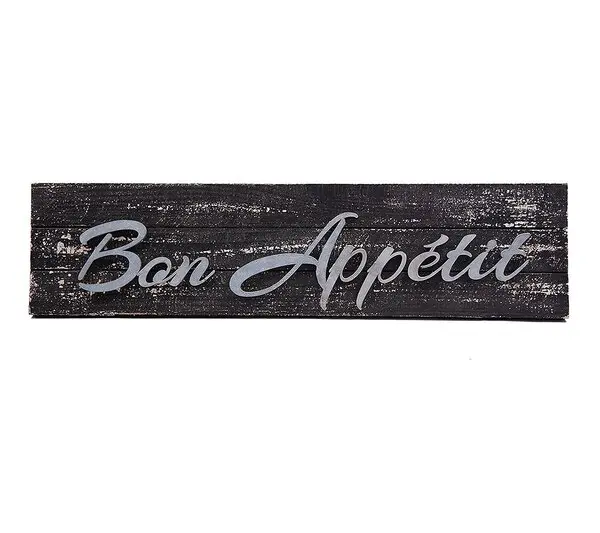 DESIGNSTYLES Bon Appetit Sign