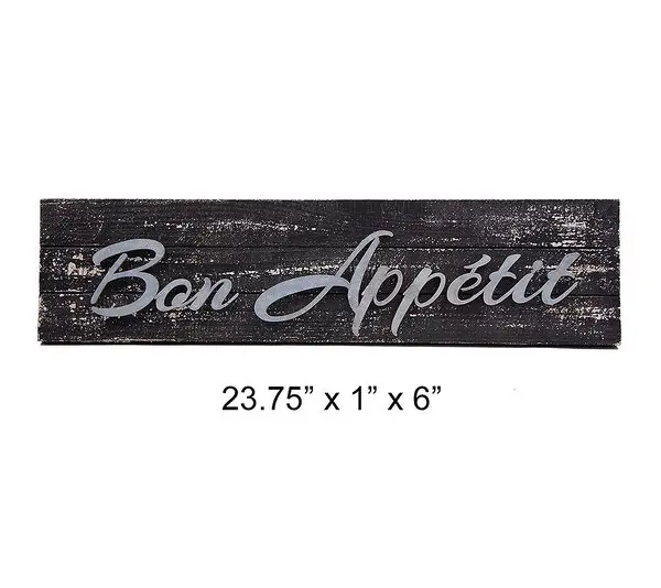 DESIGNSTYLES Bon Appetit Sign