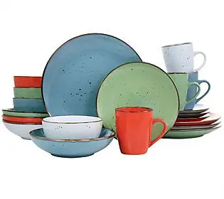 ELAMA Evelyn 20 Piece Dinnerware Set - One-color
