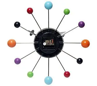 INFINITY Instruments 15' Wall Clock With Metal Pokes
