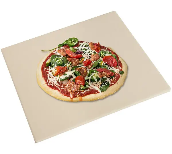 HONEY-CAN-DO Old Stone Pizza Rectangular Pizza Stone - One-color