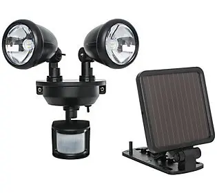 MAXSA Solar Motion Activated Dual Head Light - One-color