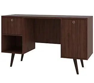 MANHATTAN COMFORT Edgar Office Desk - One-color