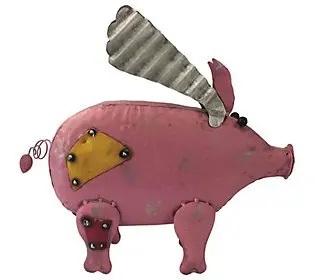 SANTA'S WORKSHOP Iron Flying Pig By - One-color