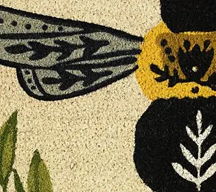 DESIGN IMPORTS Bee Our Guest Doormat
