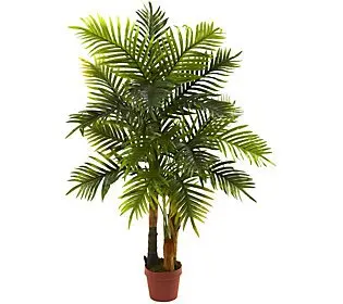 NEARLY NATURAL 4' Real Touch Areca Palm Tree By