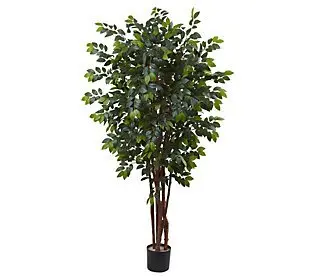 NEARLY NATURAL 7' Sakaki Silk Tree By