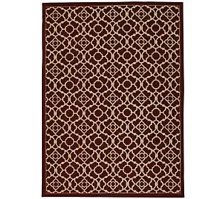 NOURISON HOME Waverly Color Motion 5' X 7' Rug By - One-color
