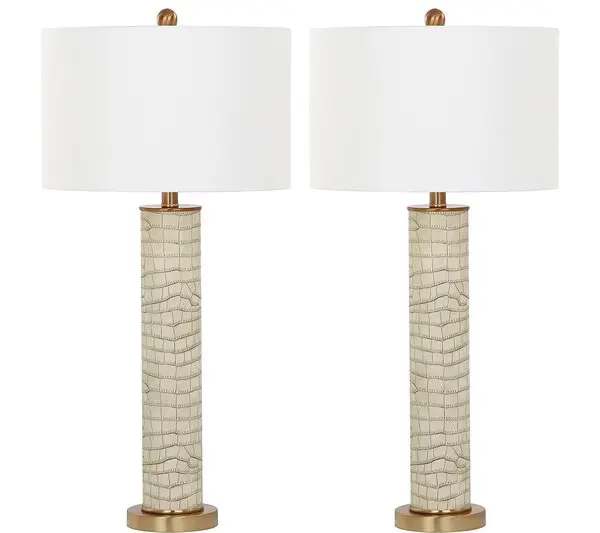 SAFAVIEH Set Of 2 Ollie Table Lamps - One-color