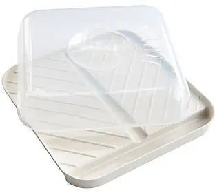 NORDICWARE Slanted Bacon Tray With Lid