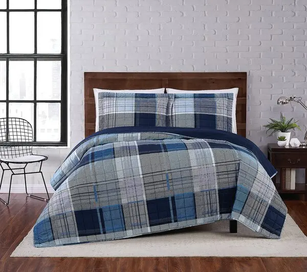 TRULY SOFT Trey Twin Xl 2-piece Quilt Set - One-color