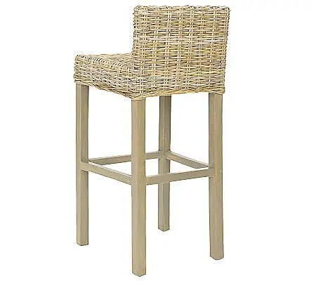 QVC Cypress Rattan Bar Stool