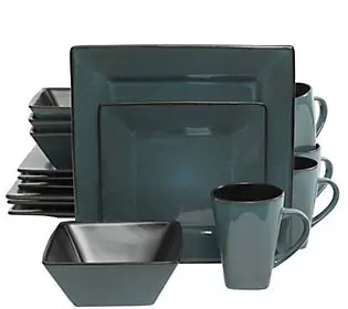 Gibson Elite Kiesling 16-piece Dinnerware Set - One-color