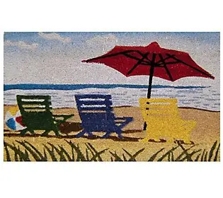 GEO CRAFTS Geo Craft Summer Coir Doormat