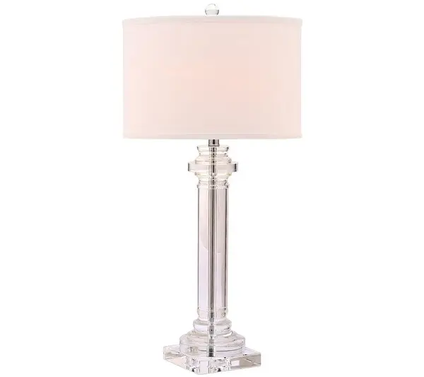 SAFAVIEH Nina Crystal Column Table Lamp