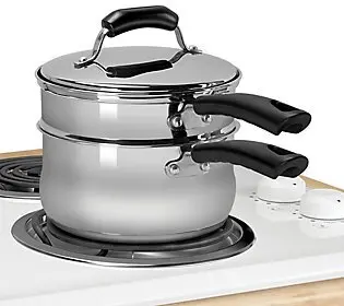 RANGE KLEEN 3-qt Basic Double Boiler And Steame R Insert Set