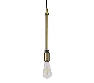QVC Southern Enterprises Slim Pendant Lamp - One-color