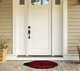 DESIGN IMPORTS Lady Bug Doormat