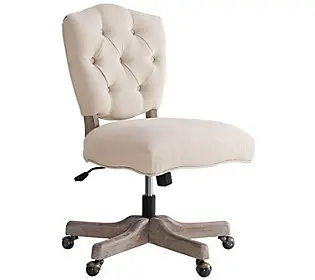 LINON Home Katie Natural Office Chair - One-color