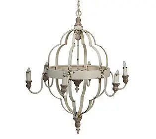 BARBARA KING Iron Chandelier - One-color