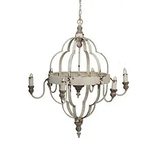 BARBARA KING Iron Chandelier