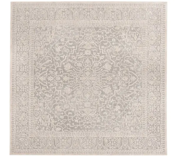 SAFAVIEH Reflection 670 Collection 5' X 5' Square Rug - One-color