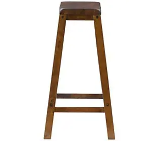 POWELL Honey Brown Bar Stool