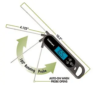 CUISINART 4.25' Instant Read Folding Thermomete