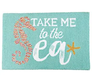 VALENCIA KEY 22' X 34' Take Me To The Sea Rug Valerie - One-color