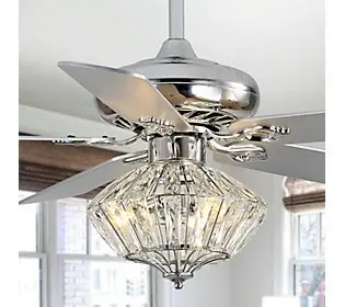 SAFAVIEH Landi Ceiling Light Fan By
