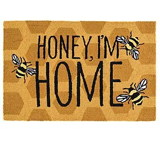 VALERIE PARR HILL 21' X 33' Honey, I'm Home Hooked Rug Valerie - One-color