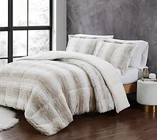 Christian Siriano Snow Leopard Twin Comforter