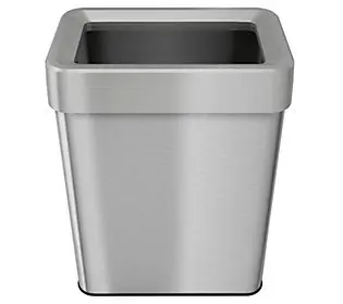 ITOUCHLESS 18-gallon Rectangular Open-top Trash Can