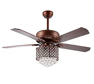 SAFAVIEH Kelso Ceiling Light Fan By - One-color
