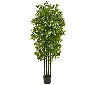 NEARLY NATURAL 64' Bamboo Artificial Tree By - One-color
