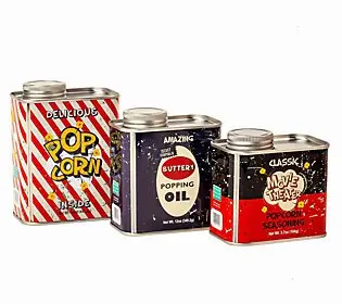 WABASH VALLEY FARMS Retro Tin Collection 3 Pack - One-color