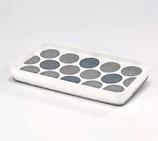 AVANTI LINENS Dotted Circles Tray - One-color