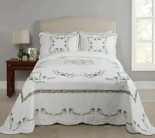 MODERN HEIRLOOM Heather King Bedspread